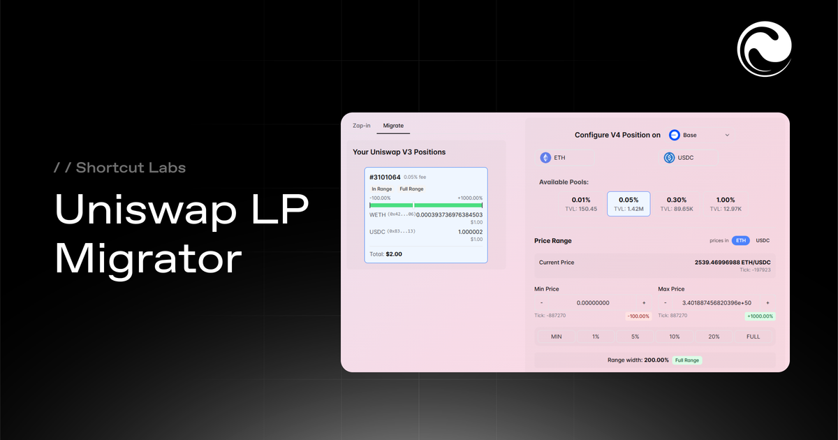 Migrating your Uniswap LP’s to Uniswap v4