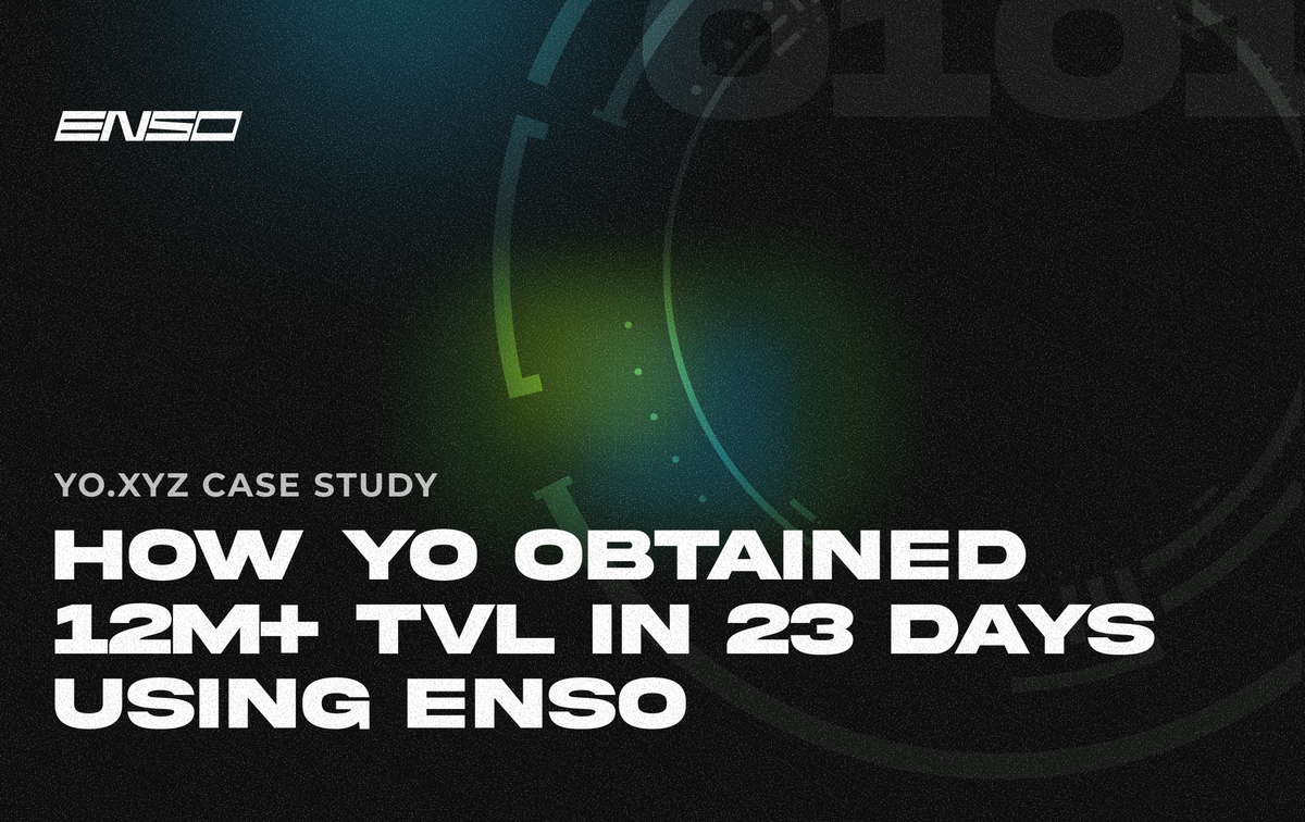 How YO obtained 12M+ TVL in 23 days using Enso